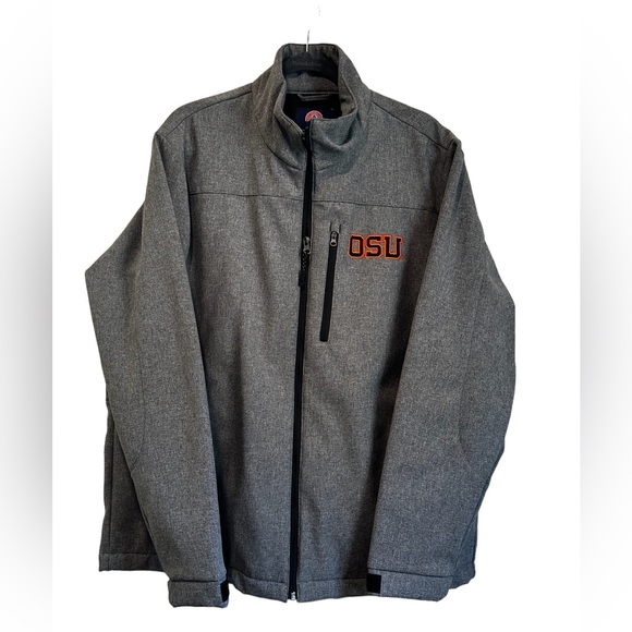 Jackets & Coats | Mens Osu Coat Lg Jacket Carl Banks Giii Ohio State ...